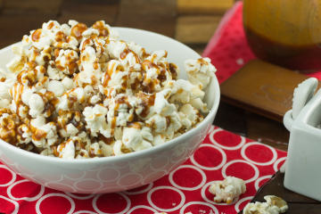 Salted Butterscotch Popcorn | Ava Jane's Kitchen